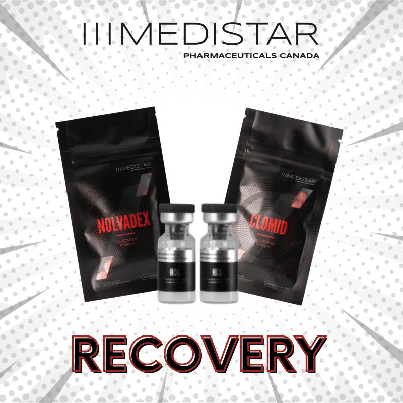 Buy Recovery Stack – Clomid, HCG & Nolvadex for PCT Support